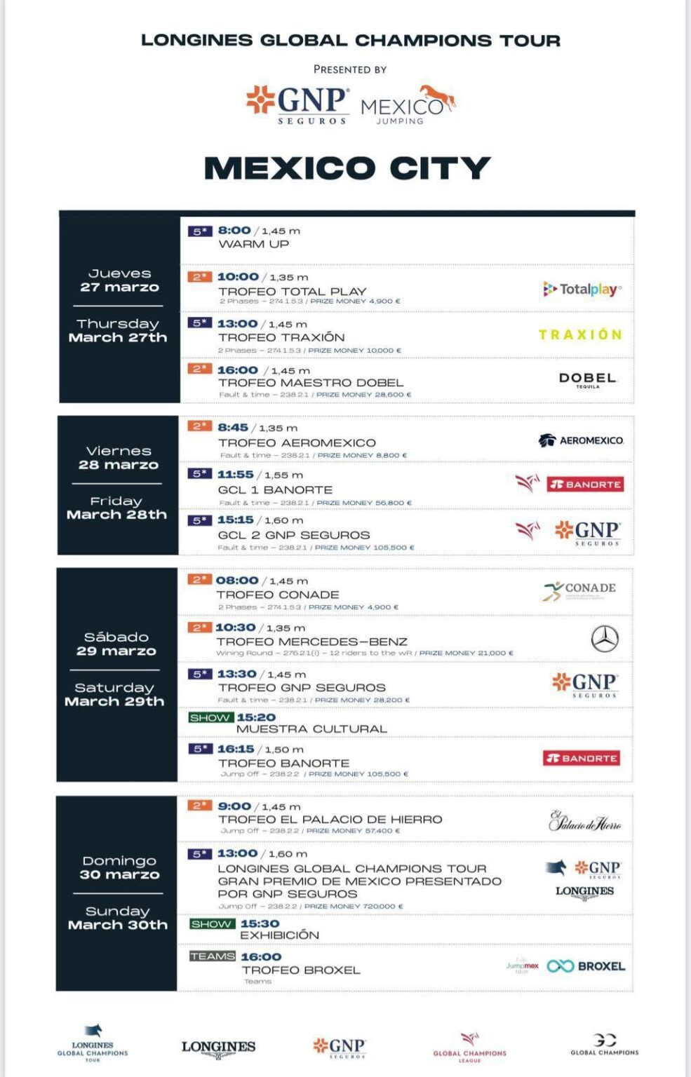 Longines Global Champions Tour México 2025 - RED ECUESTRE